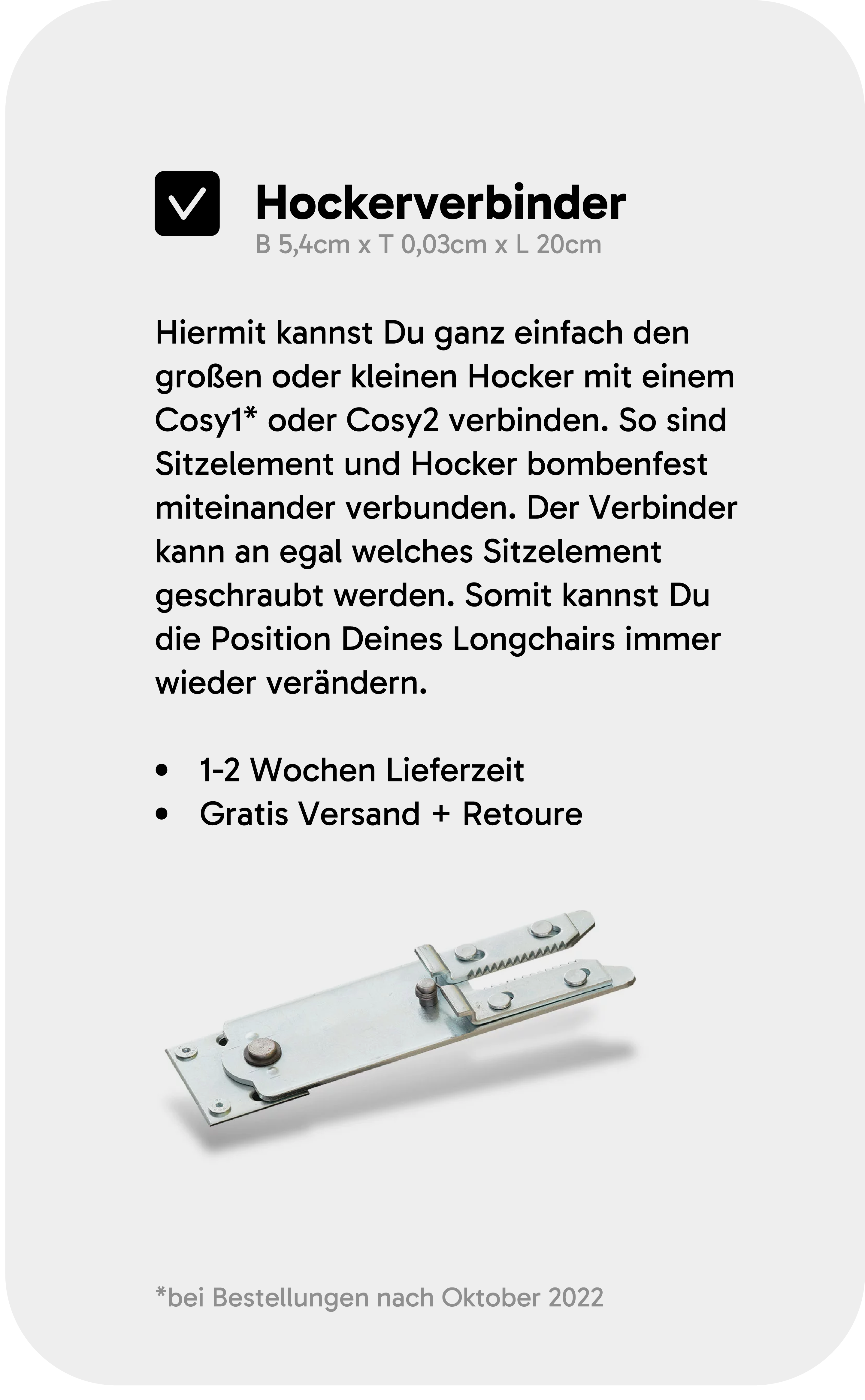 Sensoo - Cosy2 Hocker - SENSOO